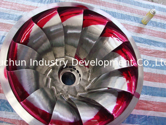 Horizontal / Vertical Francis Hydro Turbine , 15m - 400m Turbine Generator Unit