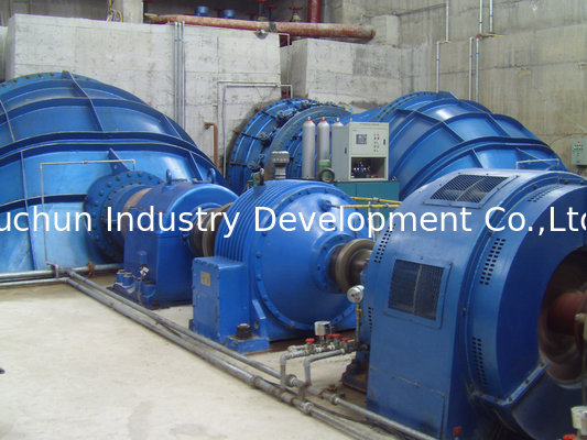 Shaft Extension Tubular Turbine , Low Head S Type Tubular Turbine