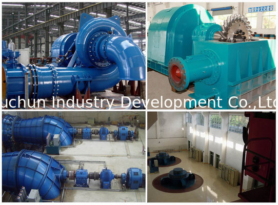 Reliable Hydralic Power Generator , Water Turbine With Automatic Control Systems