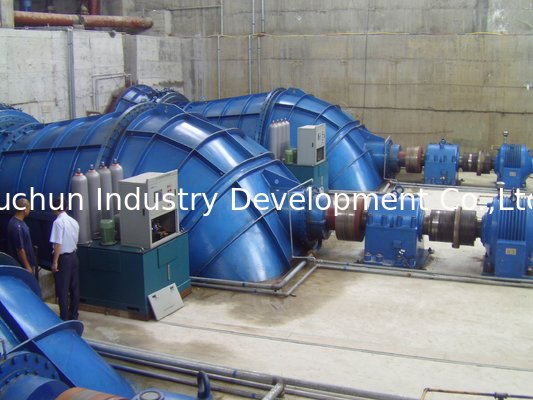 Shaft Extension Low Head S Type Water Generator Turbine 2m~50m Head