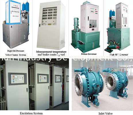Custom 2.5-16MPa Complete Turbine - Generator, Auxiliary Equipment With Single PLC Control