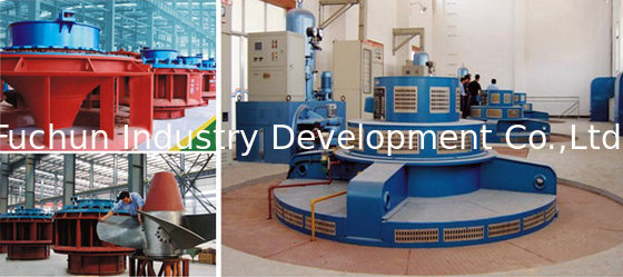 100kw - 30mw Hydro Power Kaplan Turbines, Scroll Shaped Axial Flow Hydro Electric Turbine