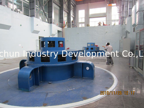 Vertical Shaft Francis Hydro Turbine, High Efficiency 100kw Francis Type Water Turbine