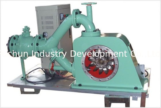 Horizontal Double Nozzle Pelton Turbine Unit, Small Discharge Hydro Turbine Generator