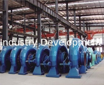High Efficiency Francis Hydro Turbine, 50MW Horizontal Water Power Turbine With High Head