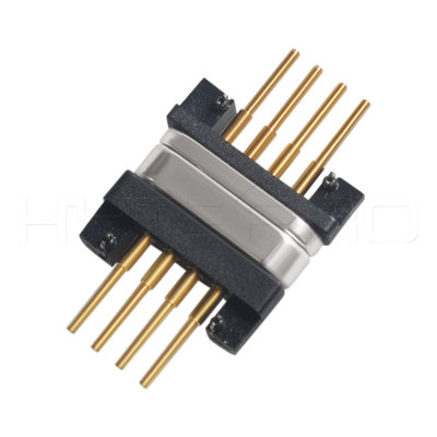 Vertical 4 pin reverse power and sync magnetic connector M411R