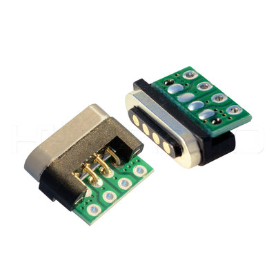DC Power 4 Pogo Pin Magnetic PCB Charger Connector M417
