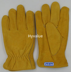 China 10 inch Cow Grain Leather Working Gloves supplier
