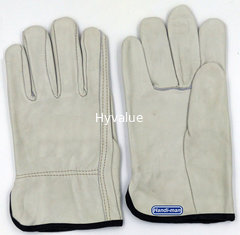 China 10 inch Cow Grain Leather Working Gloves supplier