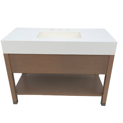 Freestanding plywood hotel bathroom vanity/bathroom cabinet