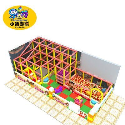 Residential Kids Soft Indoor Playground Equipment Ocean Theme Anti - Static