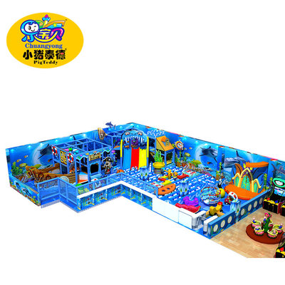 Big Capacity Soft Indoor Playground Equipment European Standard Environmental Protection