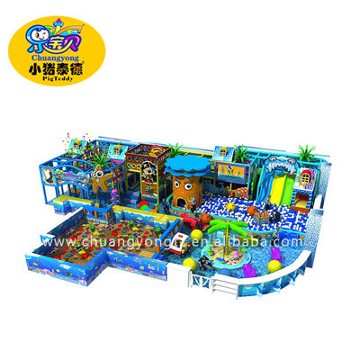 Coloful Soft Indoor Playground Equipment Play Areas For supermarket Games
