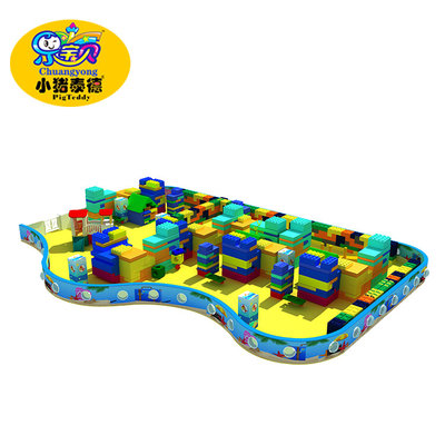 Custom Soft Indoor Playground Equipment Environmental Protection Anti - Static