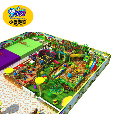 Kid's zone commercial indoor soft playground equipment