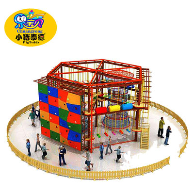 Large Soft Play Equipment , Shopping Mall Commercial Indoor Play Structures