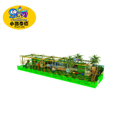 Multi Layers Children'S Outdoor Play Equipment  High Capacity Fire Resistance