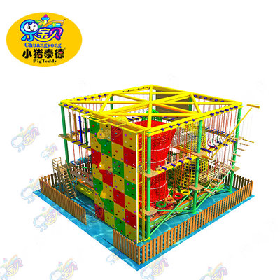 Customized innovative funny outward bound for climbing with amusement rope