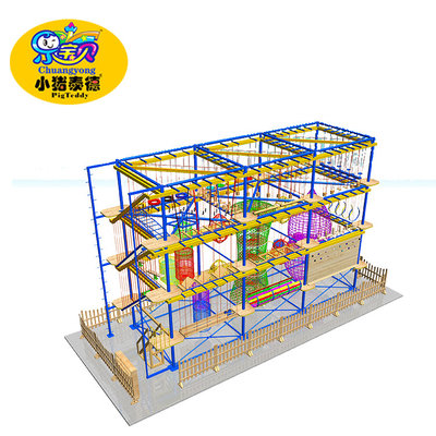 China popular new design rock climbing kids playground equipment Outward bound