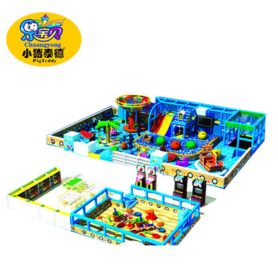 Factory direct sales commercial kids soft indoor playground equipment