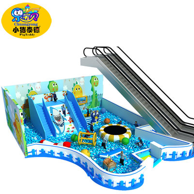 Funny Kids Indoor Playground Equipment , Commercial Indoor Play Structures