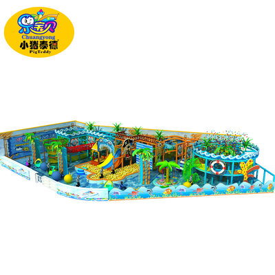 Amusement Parks Commercial Indoor Playground Equipment Fire Resistance