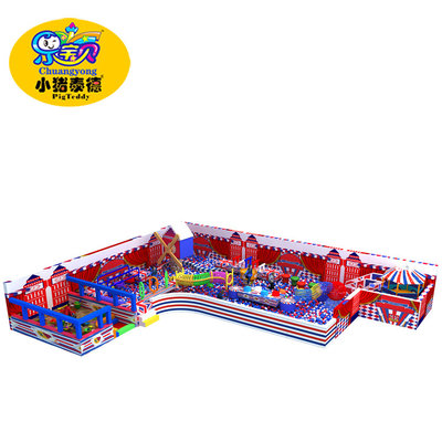 Kids Commercial Indoor Playground Equipment Safe For Shopping Centers