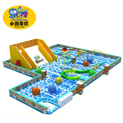 Indoor Soft Kids Ball Pit Balls Safe Professional Design Anti - Static