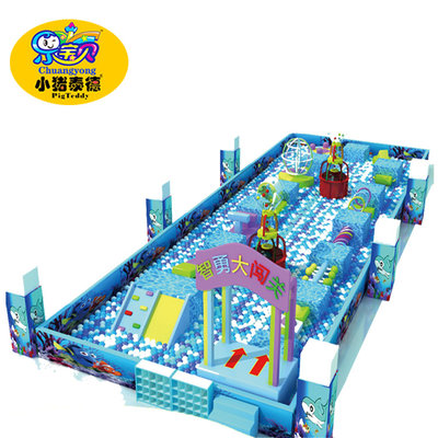 Baby Soft Play Ball Pit , Indoor Ball Pit For Toddlers Eco - Friendly