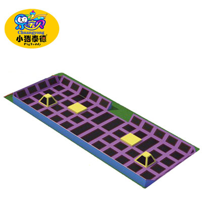 Indoor Playground Jump Trampoline Parkpark With Foam Pit And Ninja Course