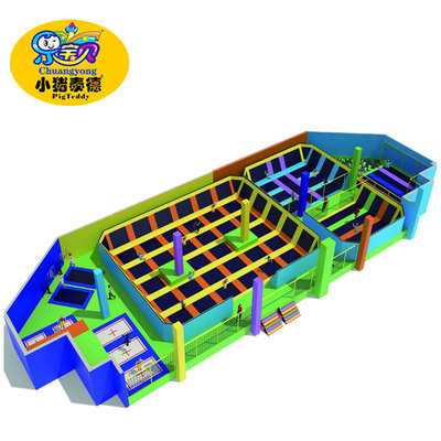 High Grade Kids Indoor Trampoline , Childrens Indoor Big Jump Trampoline
