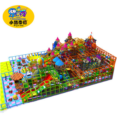 Climbing Toy Soft Play Area Equipment , Play Games Children'S Play Center Equipment