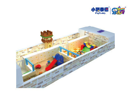 Kindergarten Play Centre Equipment , Toddler Inside Playground Equipment