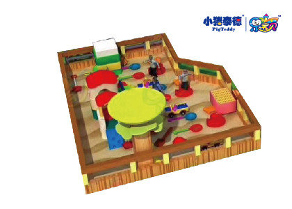 Indoor Kids Play Sand Pit Toddler Play Equipment High Capacity Eco - Friendly