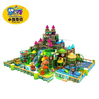 Naughty Castle Children Playground Large Indoor Play Equipment 12 Months Warranty