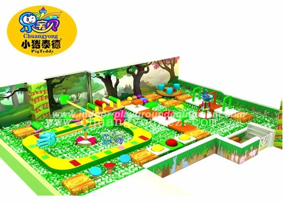 Customized Naughty Castle Attractive Commercial Indoor Play Structures Anti - UV Non - Fade