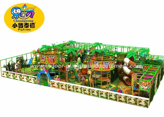 Soft Play Kids Games Naughty Castle , Forest Style Indoor Playground Toy Equipment