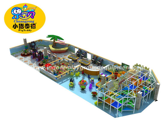 Customized  Soft Indoor Playground Equipment / Space Theme Children Park Indoor Soft Play Area