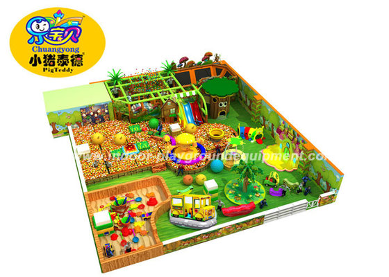 Safety Soft Indoor Playground Equipment For Child 3-12 Years Age Range