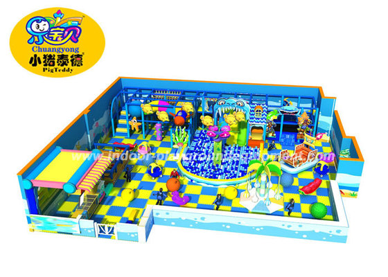 Custom Theme Kids Indoor Soft Playground Equipment / Soft Play Structures