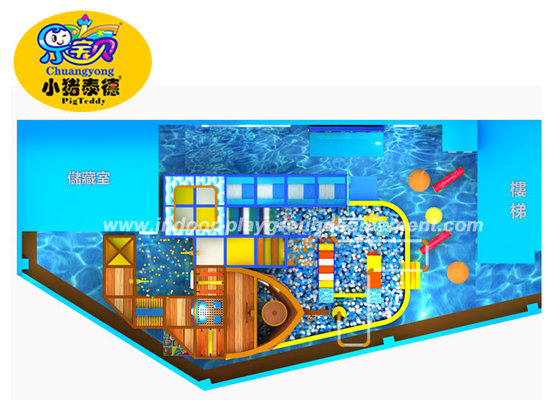 3-12 Years Age Childrens Soft Play Equipment 12 Months Warranty