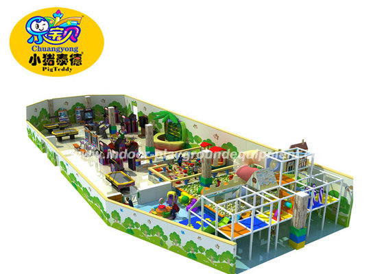 Security Soft Indoor Playground Equipment Environmental Protection
