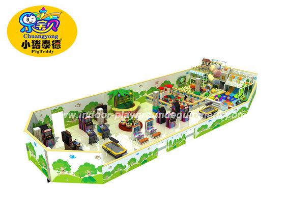 Security Soft Indoor Playground Equipment Environmental Protection