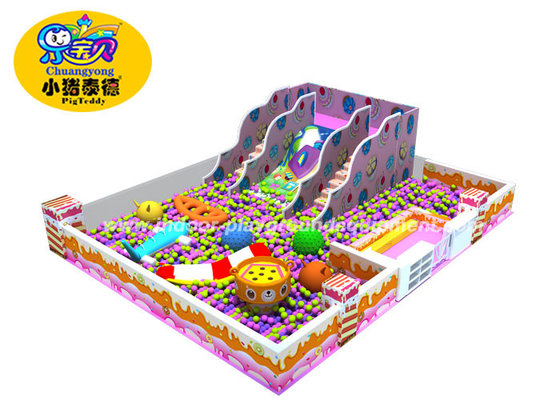 Customized Soft Gym Indoor Playground , Kids Soft Play Area With Ball Pool