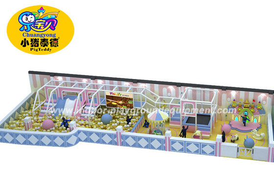 Plastic Professional Kids Indoor Soft Play Game Playground Equipment