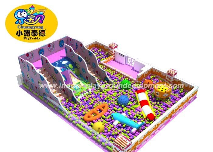 Safe Soft Indoor Playground Equipment Naughty Castle For Supermarket Anti - Static