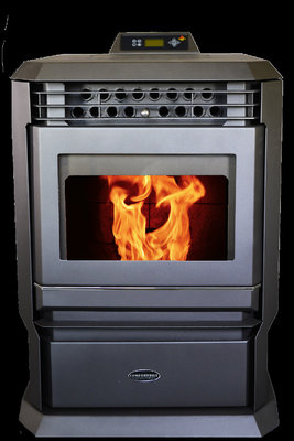 wood fireplace view casting burning pot smart control wood pellet stove