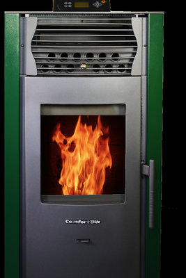 High Efficiency Programmable Pellet Stove Small With Water Circulation Heating