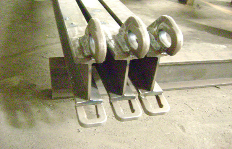 Safety steel Mining Light industrial monorail Suspension Line systems for ore mines