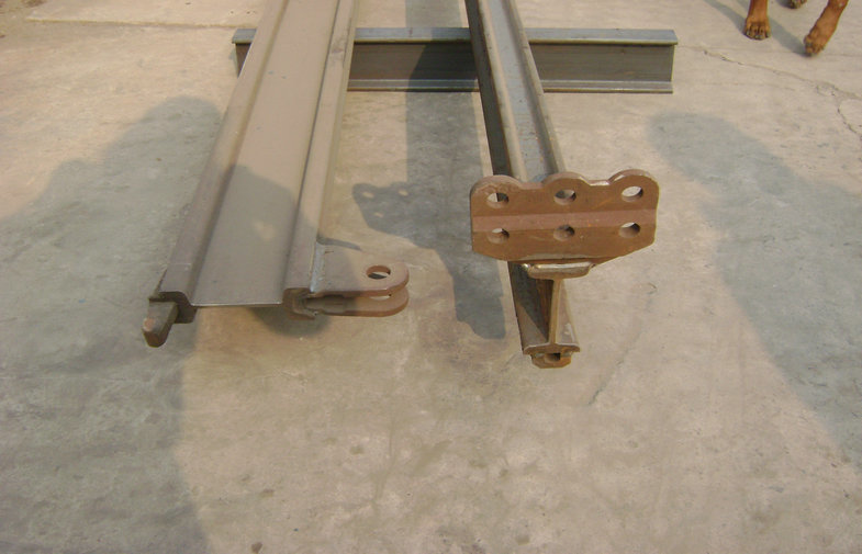 Industrial Mining Monorail Suspension Line Track ≥ 90kN for U - shaped slot Heavy Rail System
